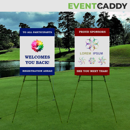 SPONSOR EASAL BOARD – Event Caddy Signs